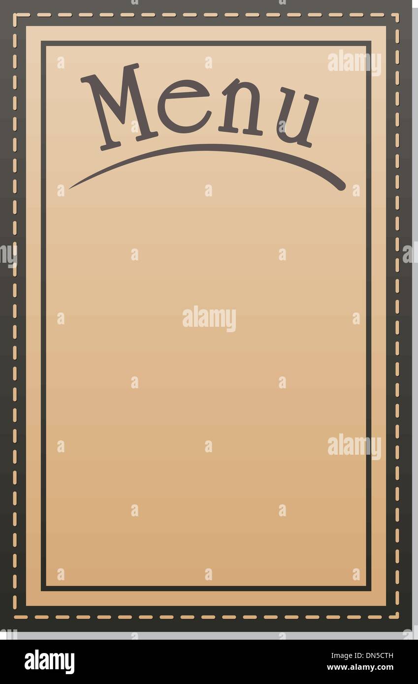 vector restaurant menu design Stock Vector Image & Art - Alamy