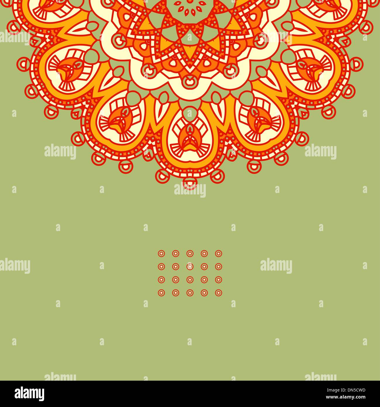 Vector Round Decorative Design Element Stock Vector Image & Art - Alamy