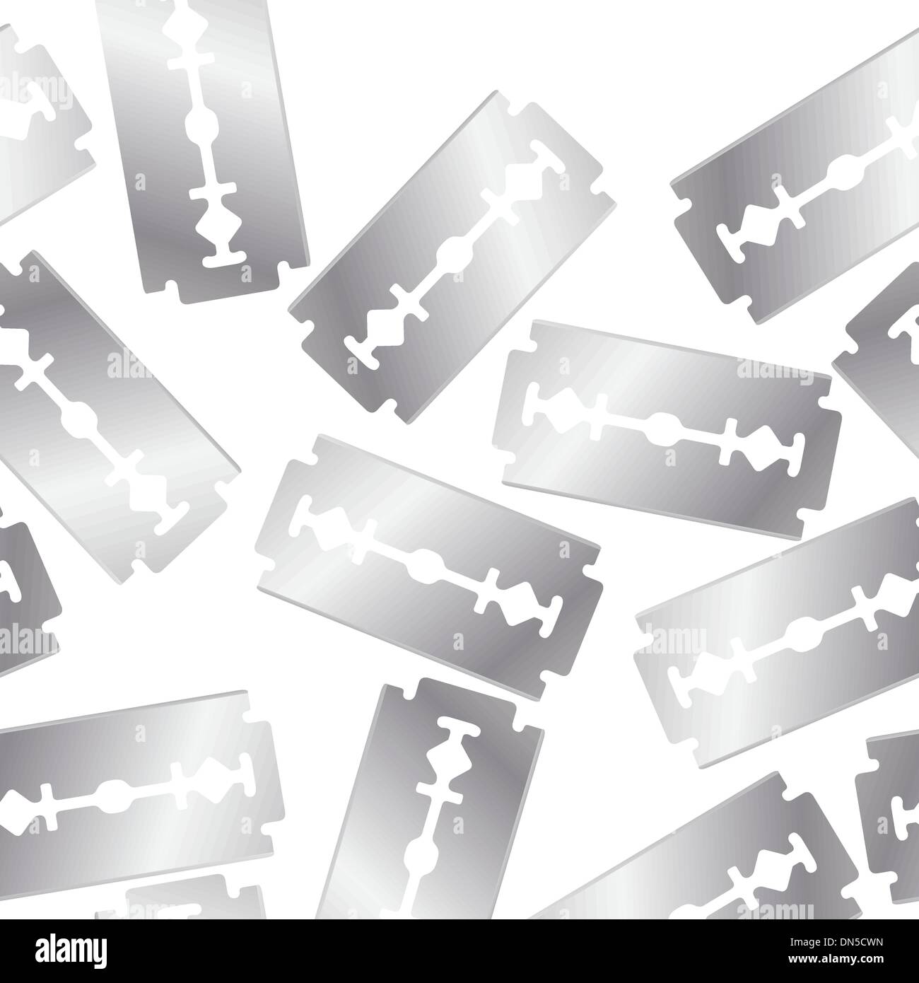 Razor blades patern Stock Vector Image & Art - Alamy