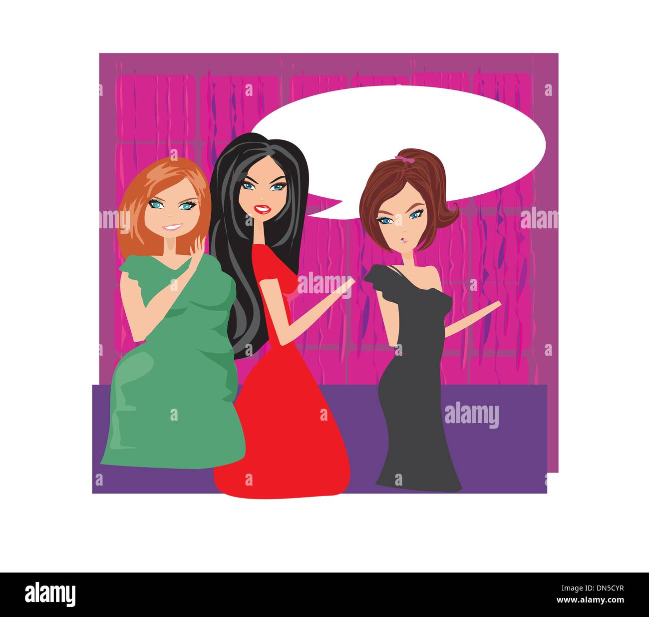 Two fat ladies hi-res stock photography and images - Alamy