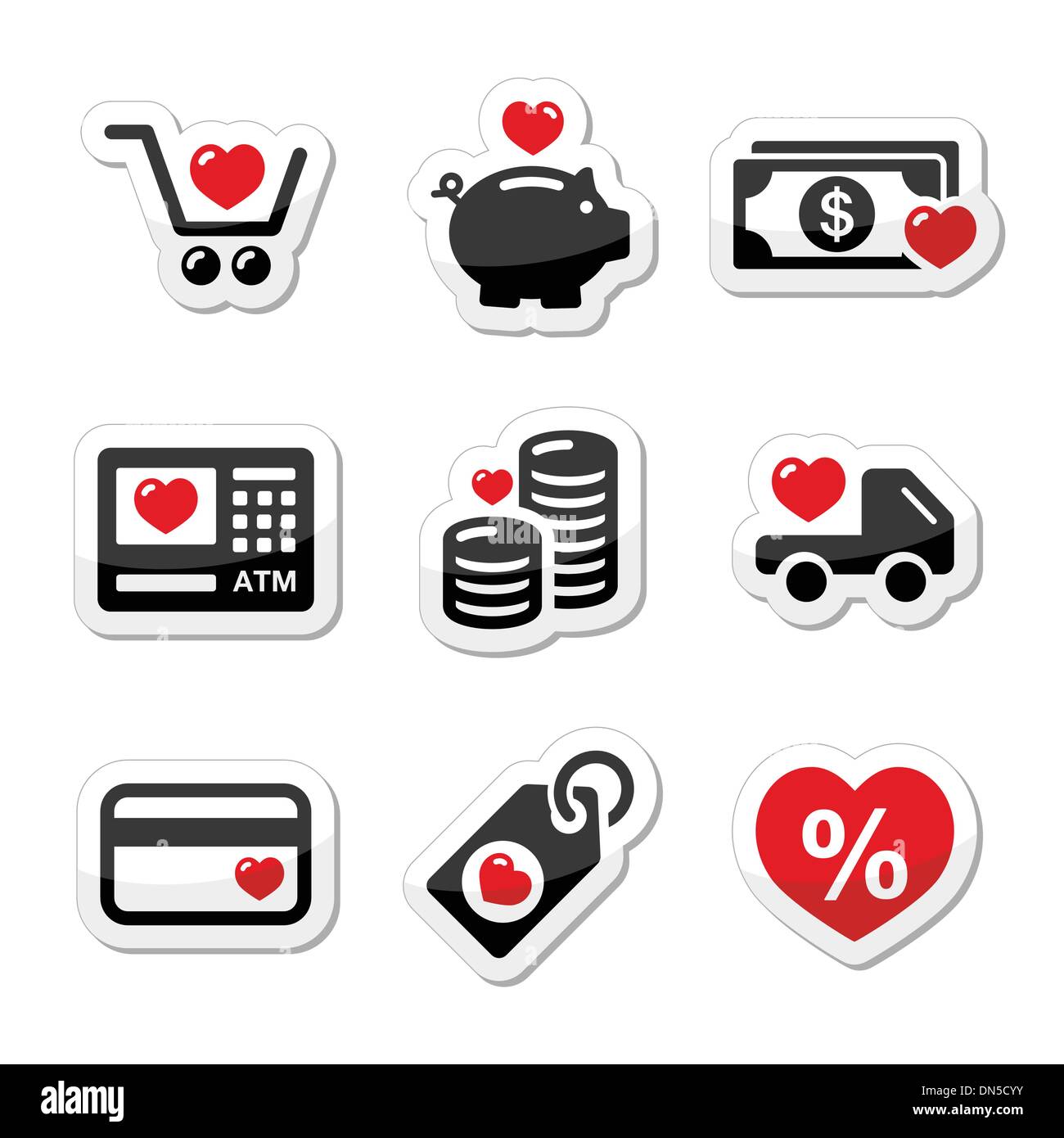 I love sale Cut Out Stock Images & Pictures - Alamy