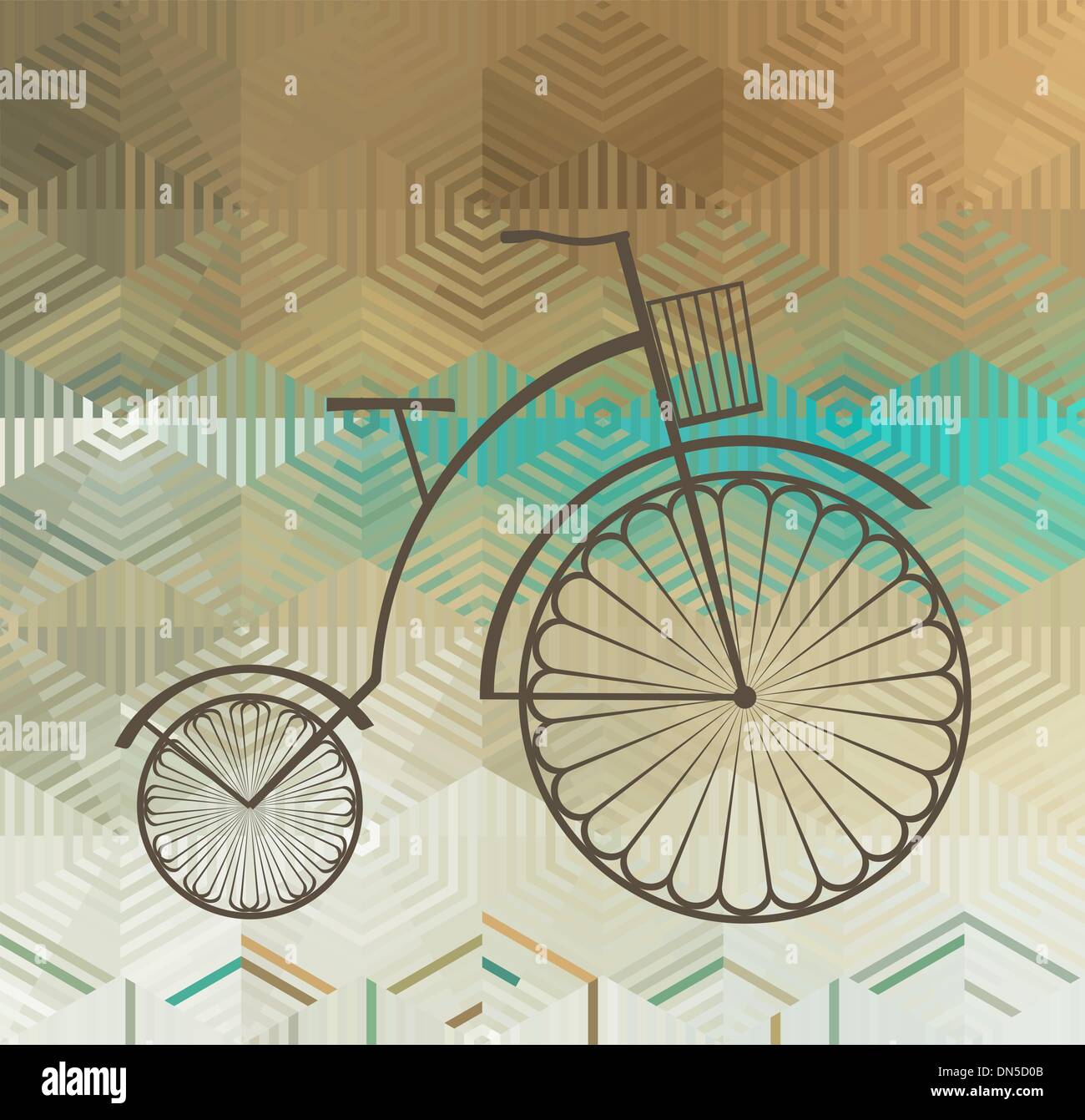 Retro bicycle hi-res stock photography and images - Alamy