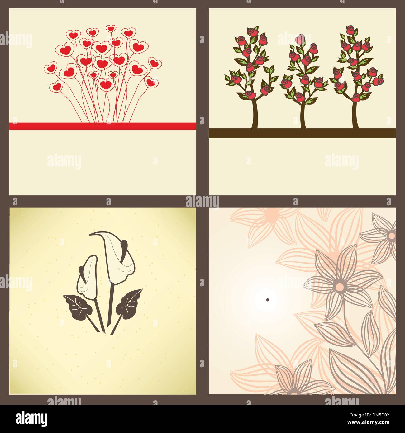 Greeting cards vintage hi-res stock photography and images - Alamy