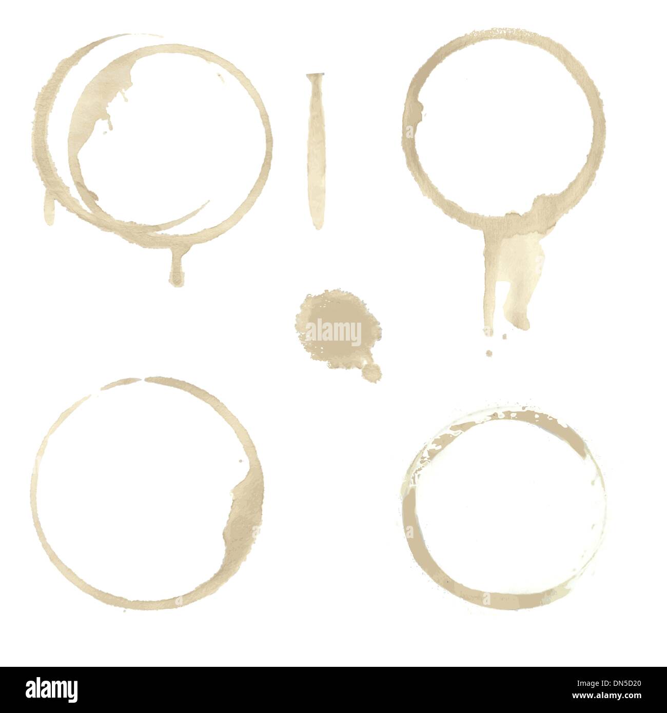 Cup coffee smoke on black Stock Vector Images - Alamy