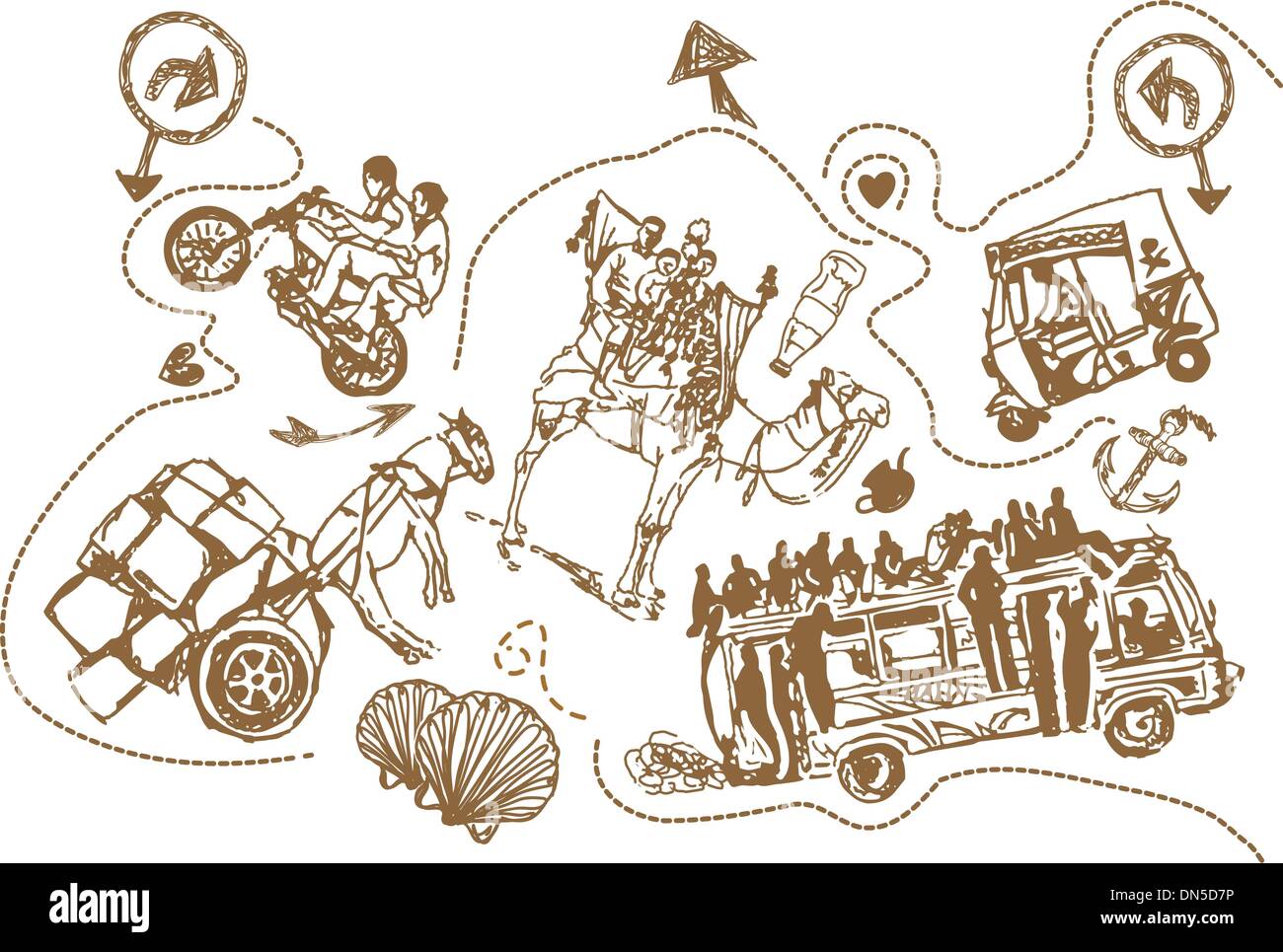 Tuk tuk tourist map hi-res stock photography and images - Alamy