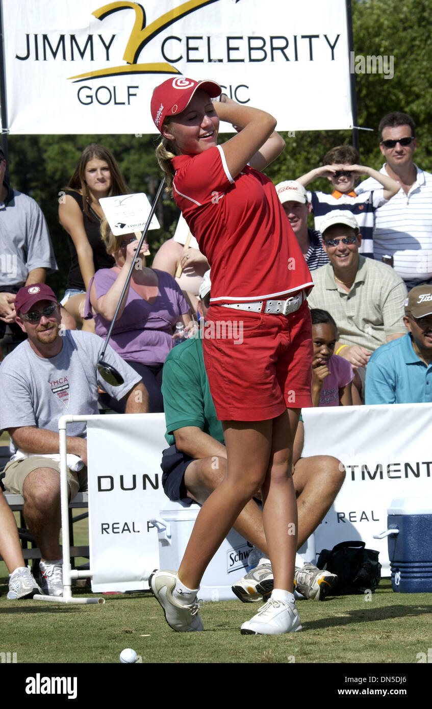 Aug 27, 2006; Raleigh, NC, USA; 13-Year-Old Golf Prodigy DAKODA DOWD ...