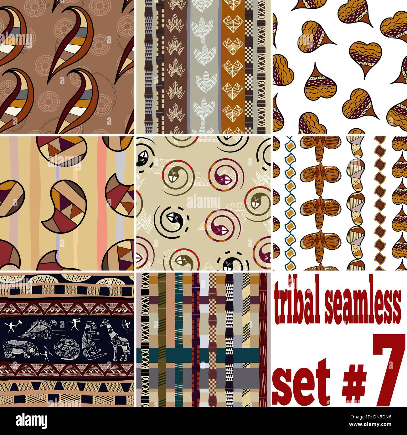 African textures Stock Vector Images - Alamy