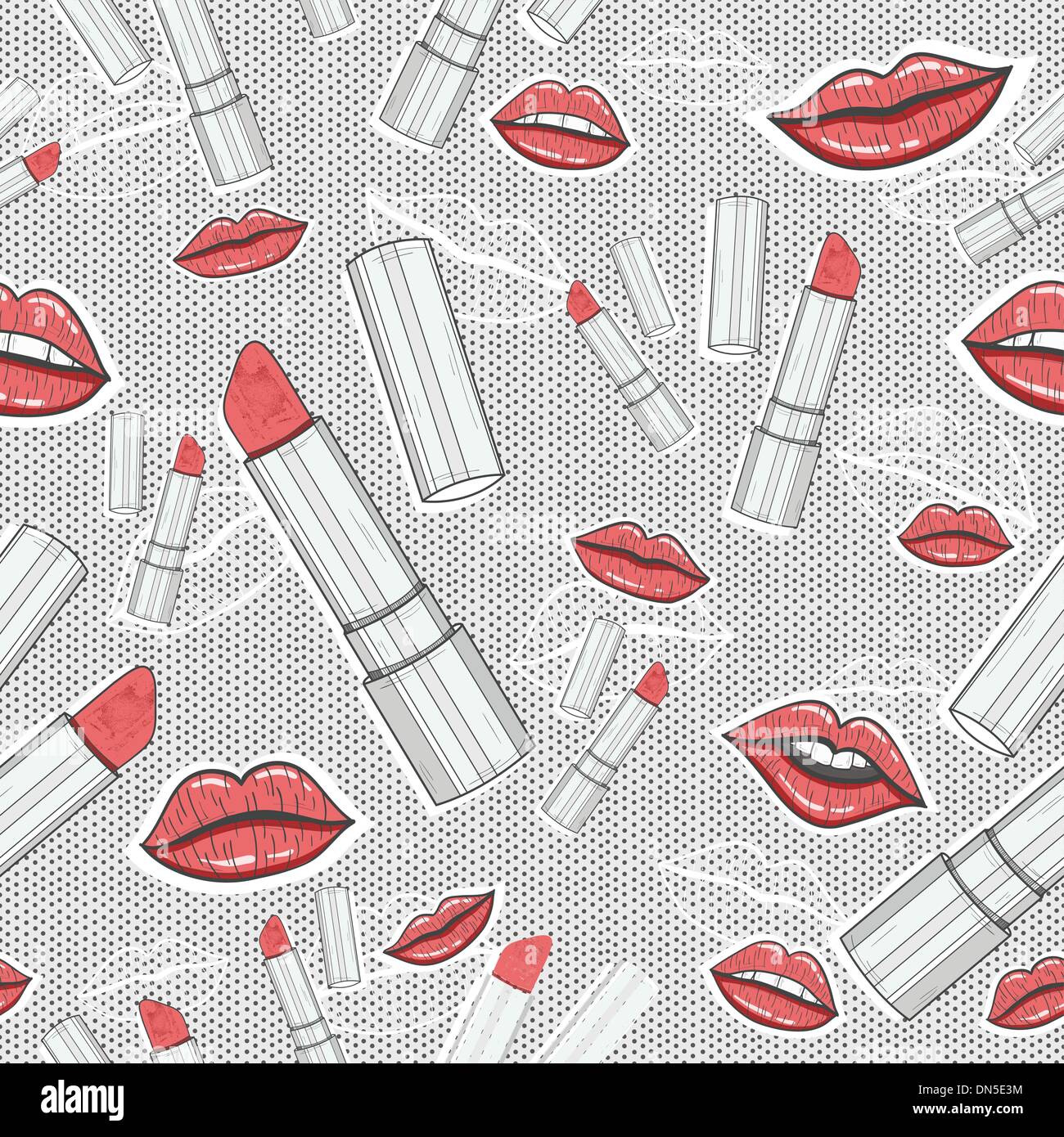 Beauty lips Stock Vector Images - Alamy