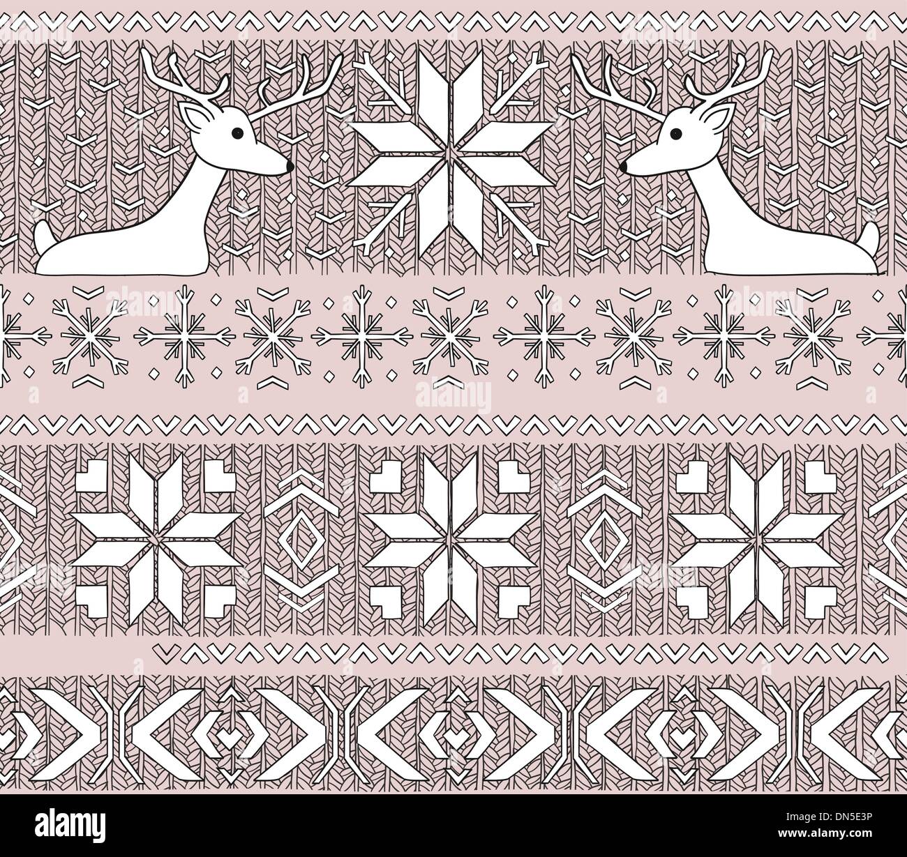 Fair isle pattern hi-res stock photography and images - Alamy