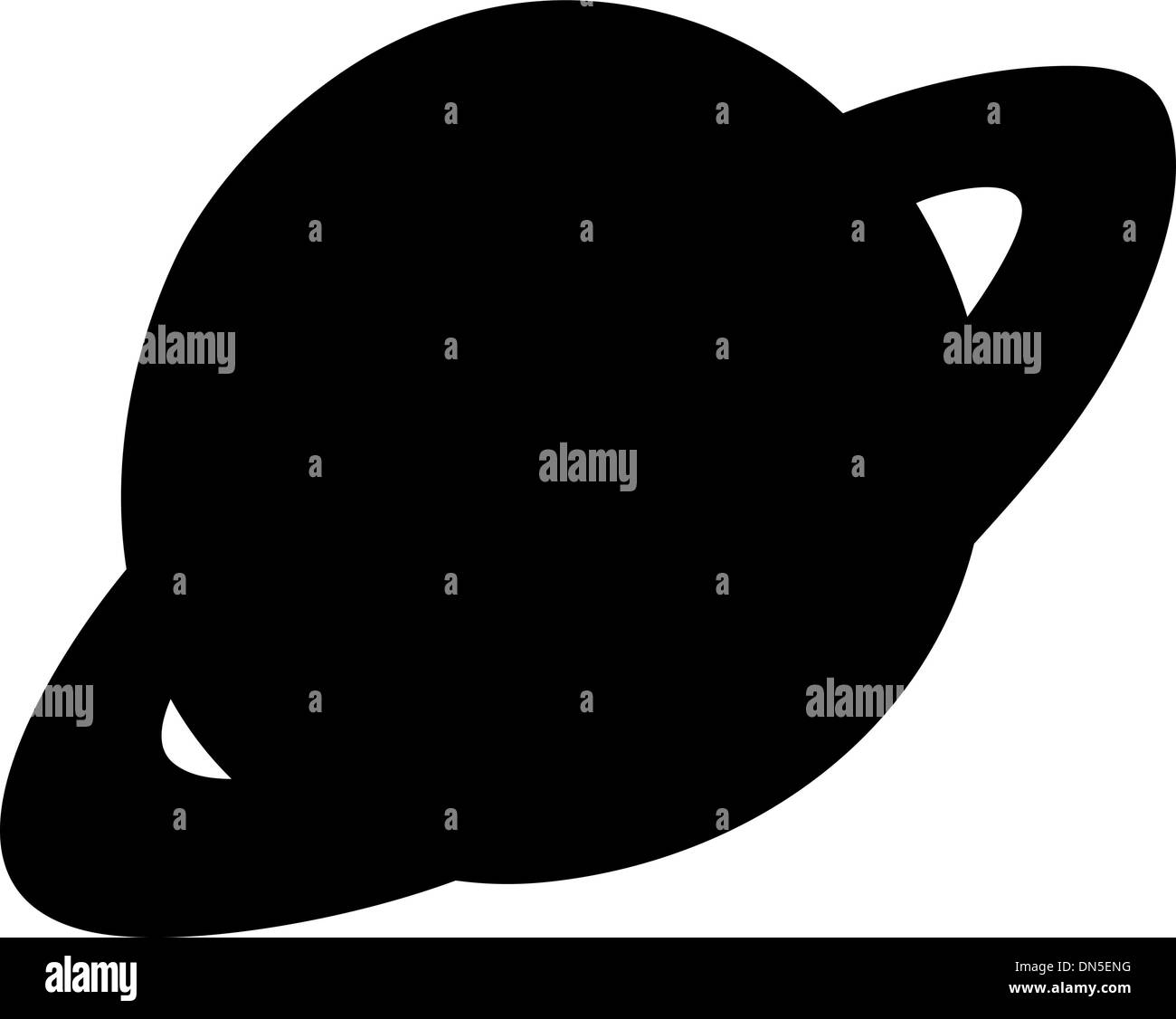 saturn planet cartoon coloring page Stock Vector Image & Art - Alamy