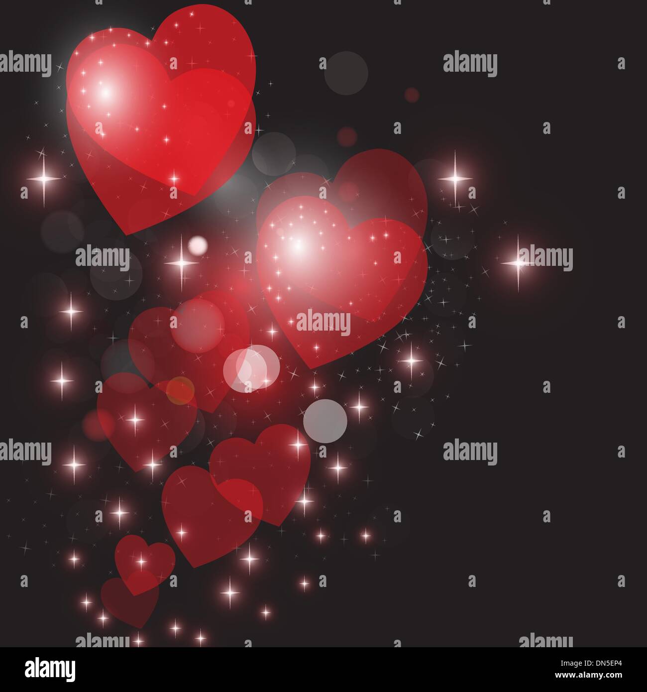 Heart vector background Stock Vector Image & Art - Alamy