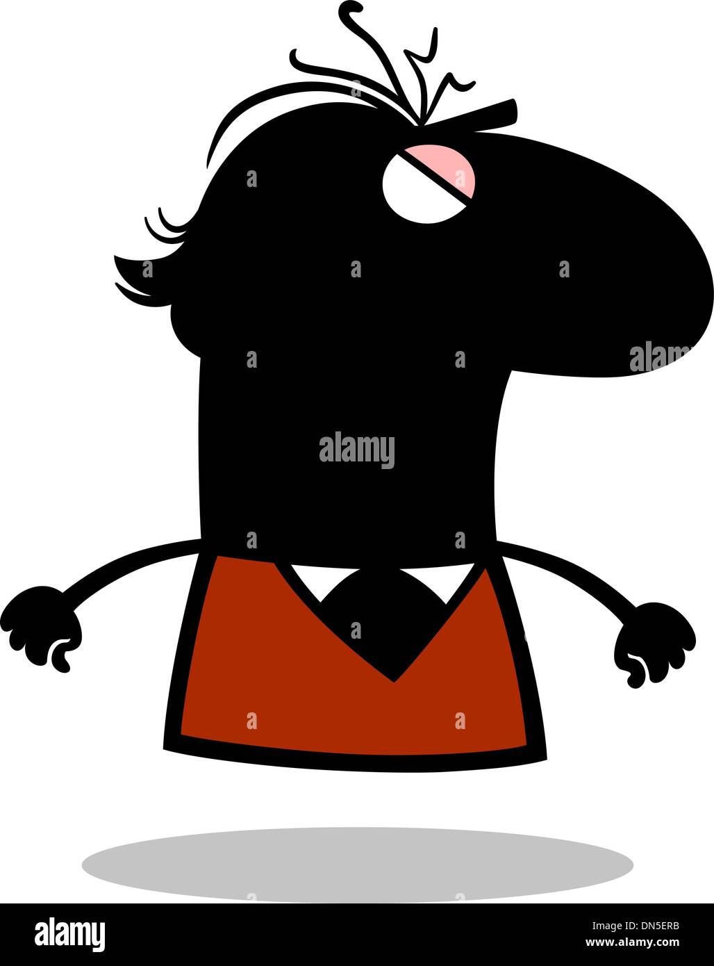 angry man cartoon illustration Stock Vector Image & Art - Alamy