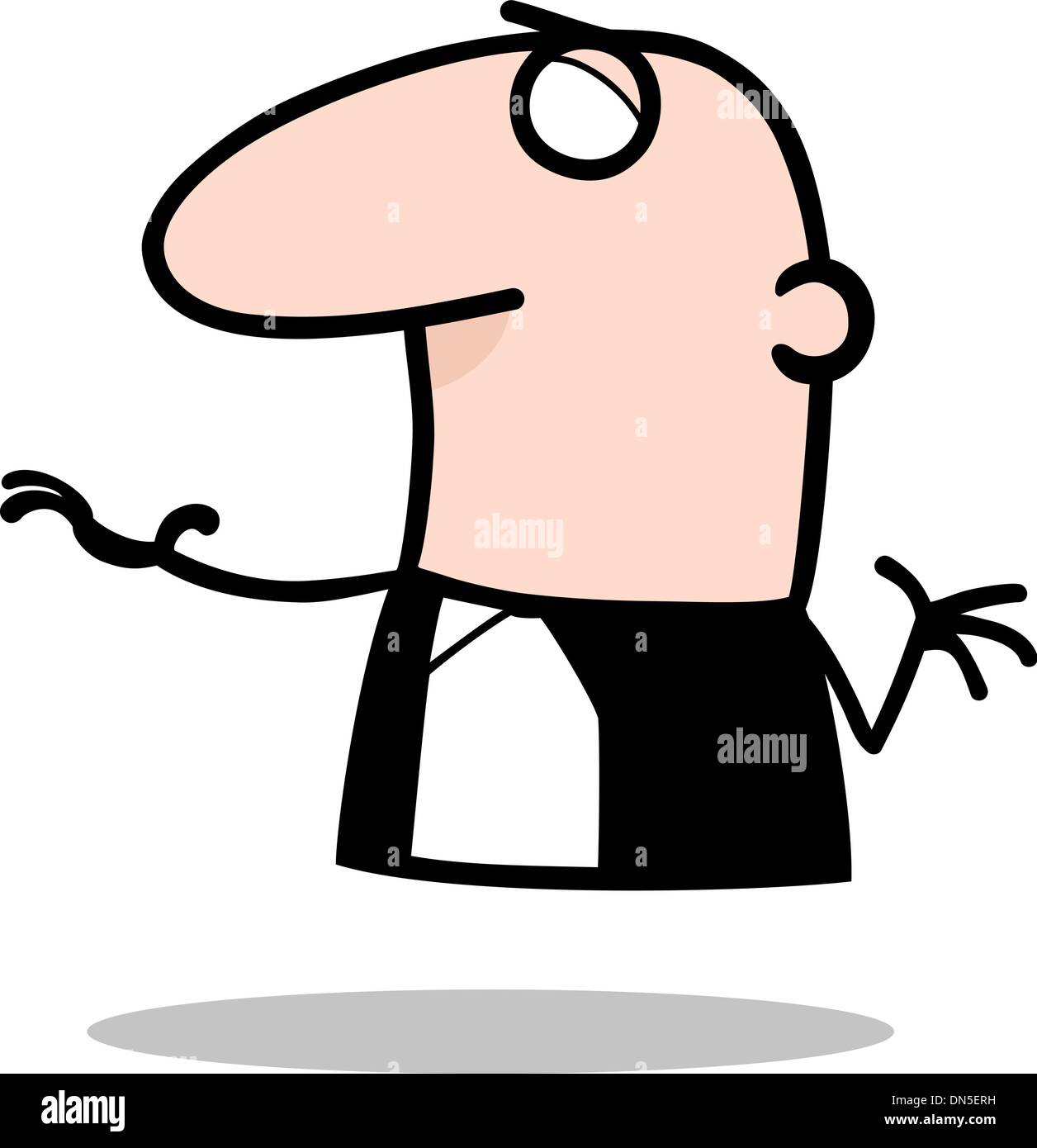 romantic man cartoon illustration Stock Vector Image & Art - Alamy