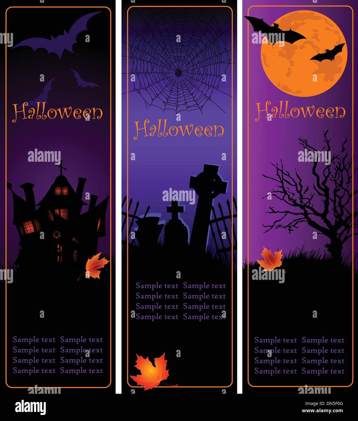 Halloween spooky lantern Stock Vector Images - Alamy