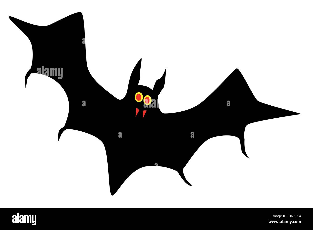 Vampire bat flying Cut Out Stock Images & Pictures - Alamy