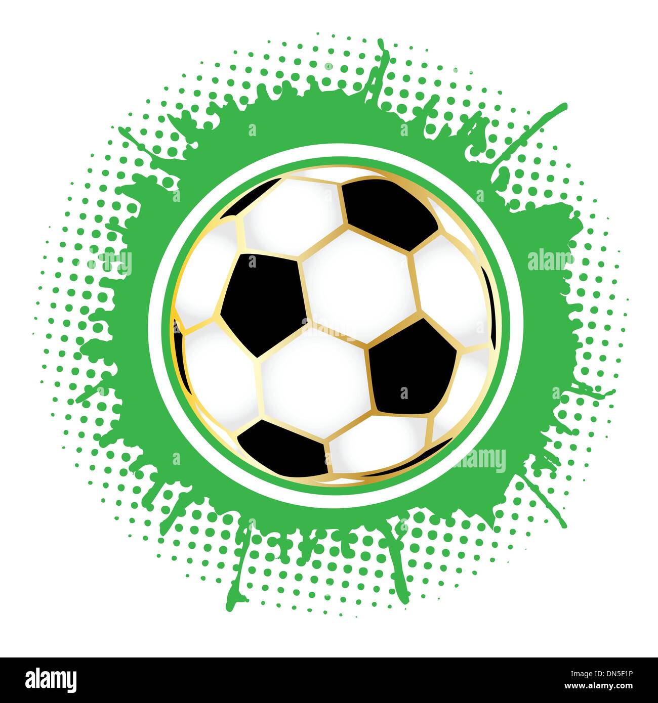 Perfect Soccer ball or football Stock Vector Image & Art - Alamy