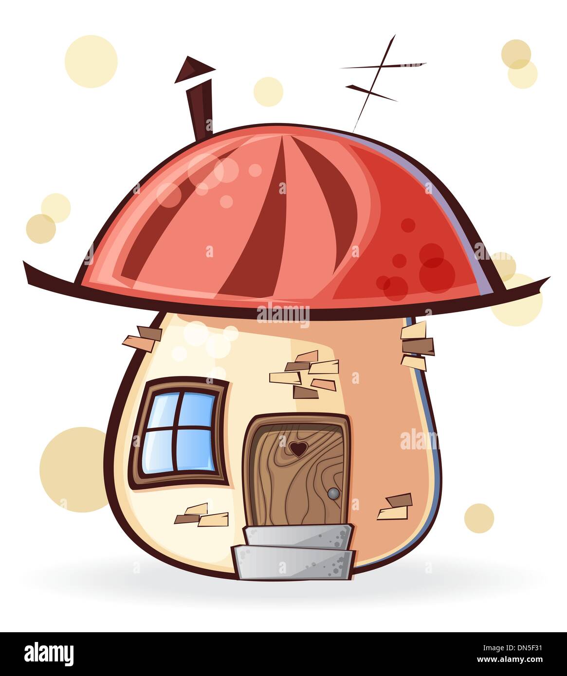 Cartoon house hi-res stock photography and images - Alamy