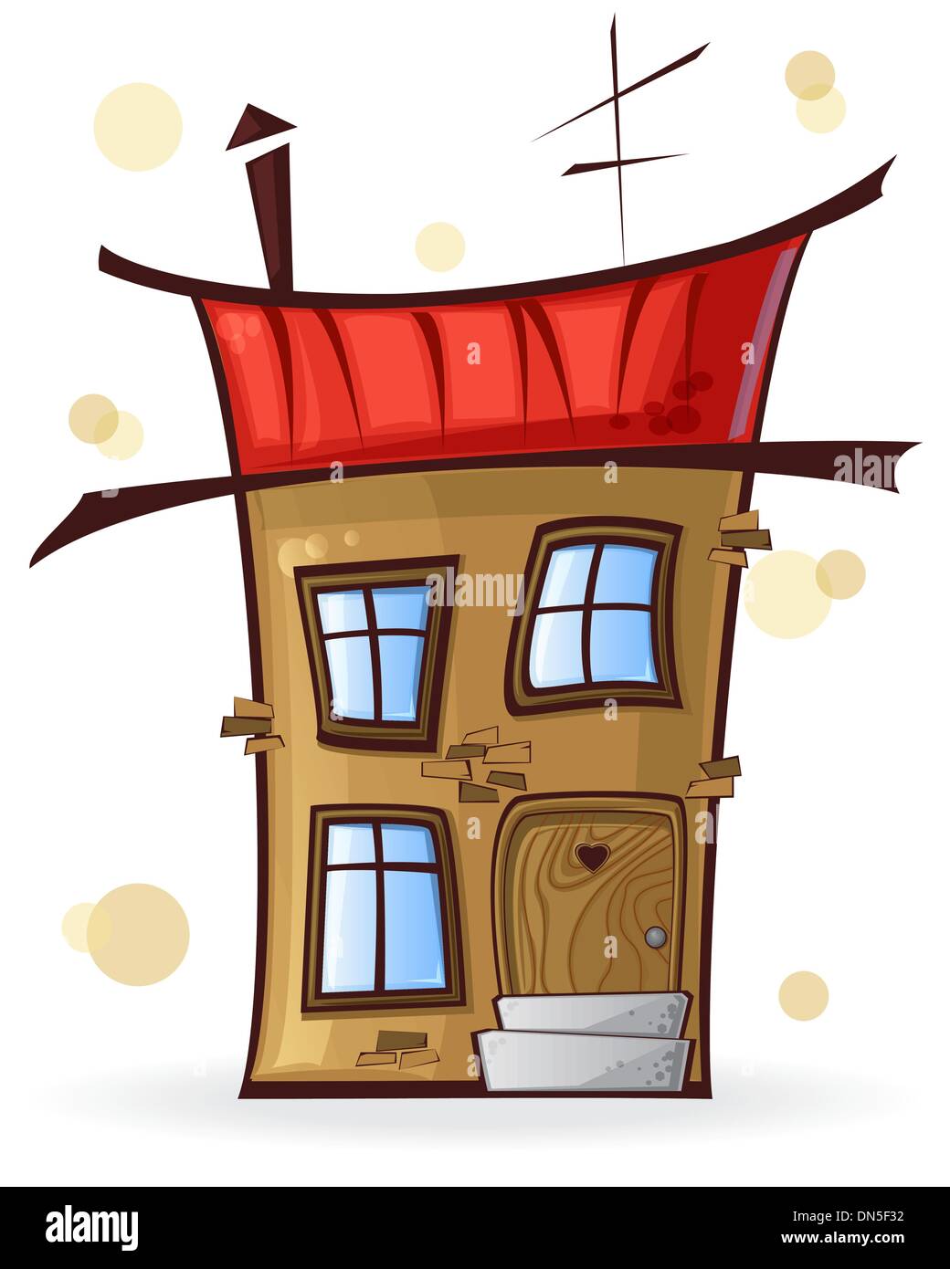 Cartoon house hi-res stock photography and images - Alamy