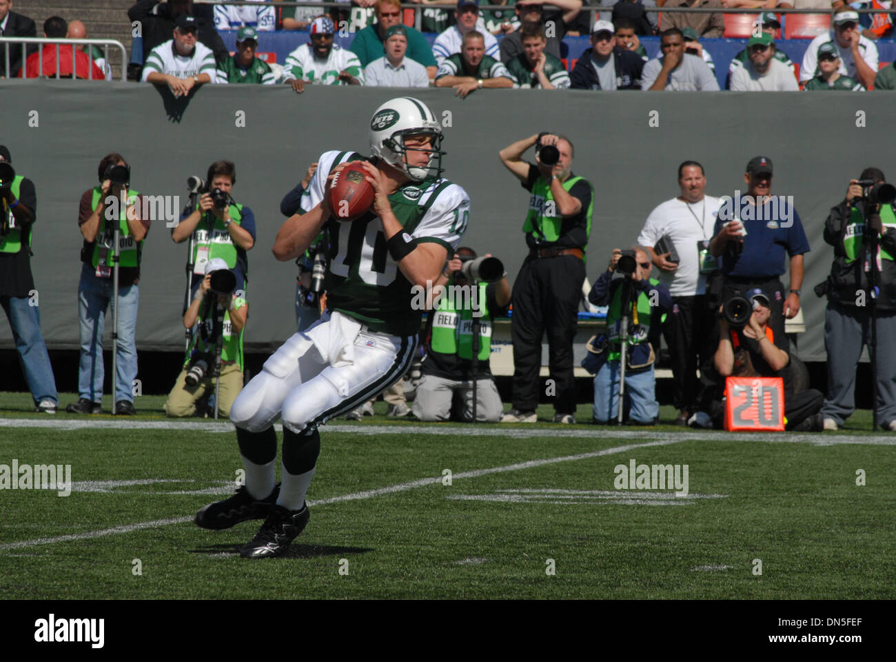 Oct 01, 2006; New York, NY, USA; NFL Football: CHAD PENNINGTON at the ...
