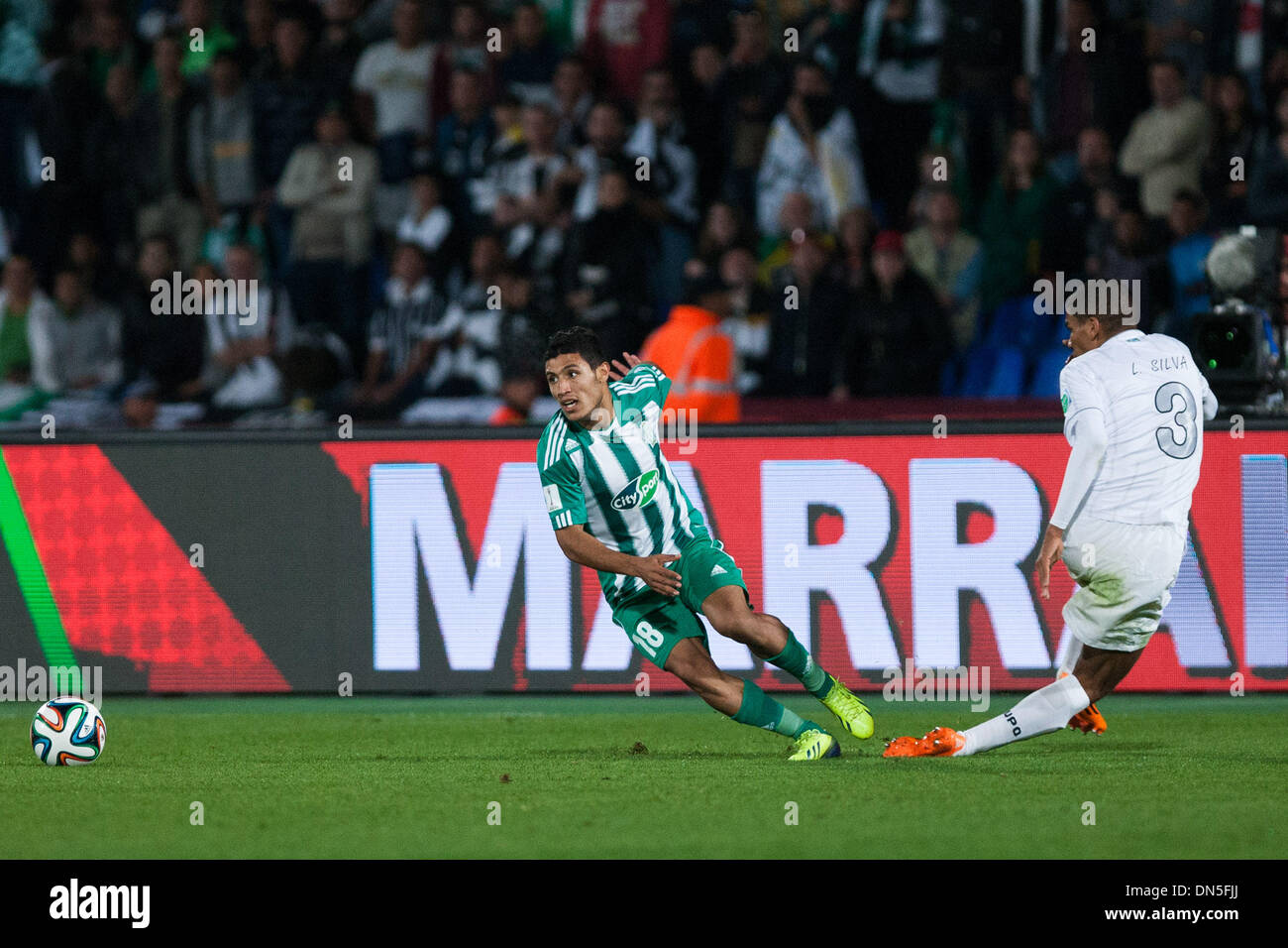 Marrakech, Morocco. 18th Dec, 2013. Atletico Mineiro's Abdelilah Hafidi ...