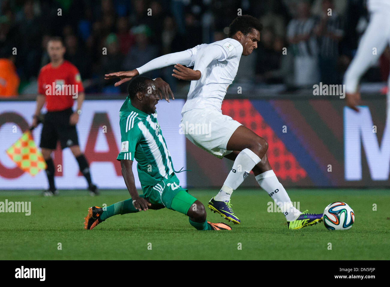Marrakech, Morocco. 18th Dec, 2013. Raja Casablanca's Ismail Kouchame ...