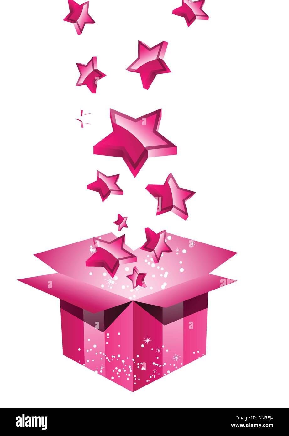 Pink stars vector vectors Stock Vector Images - Alamy