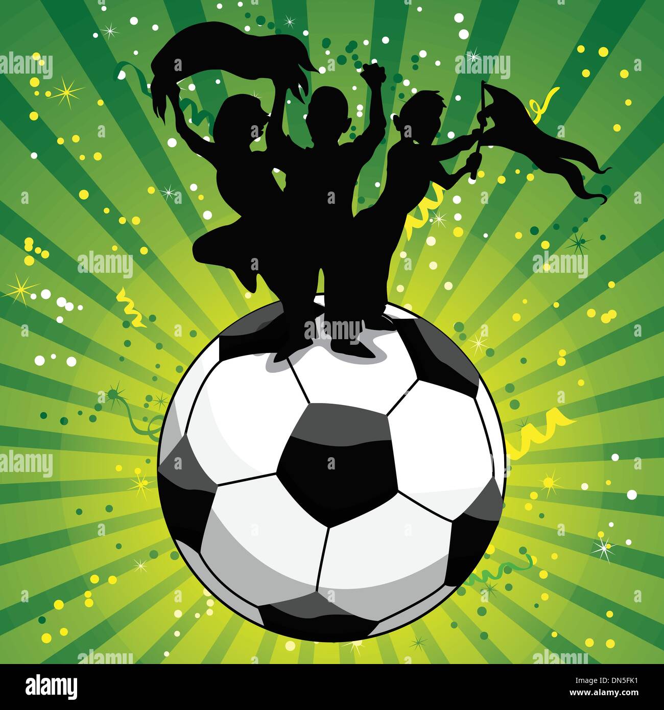 Soccer sports man on Stock Vector Images - Alamy