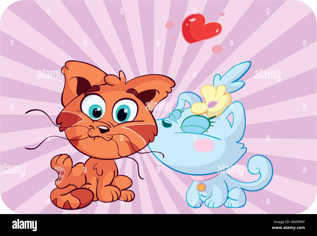 Cat Kiss Stock Photos & Cat Kiss Stock Images - Alamy