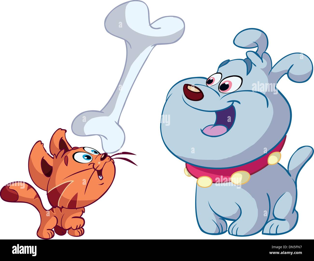 Big and small animals Stock Vector Images - Alamy