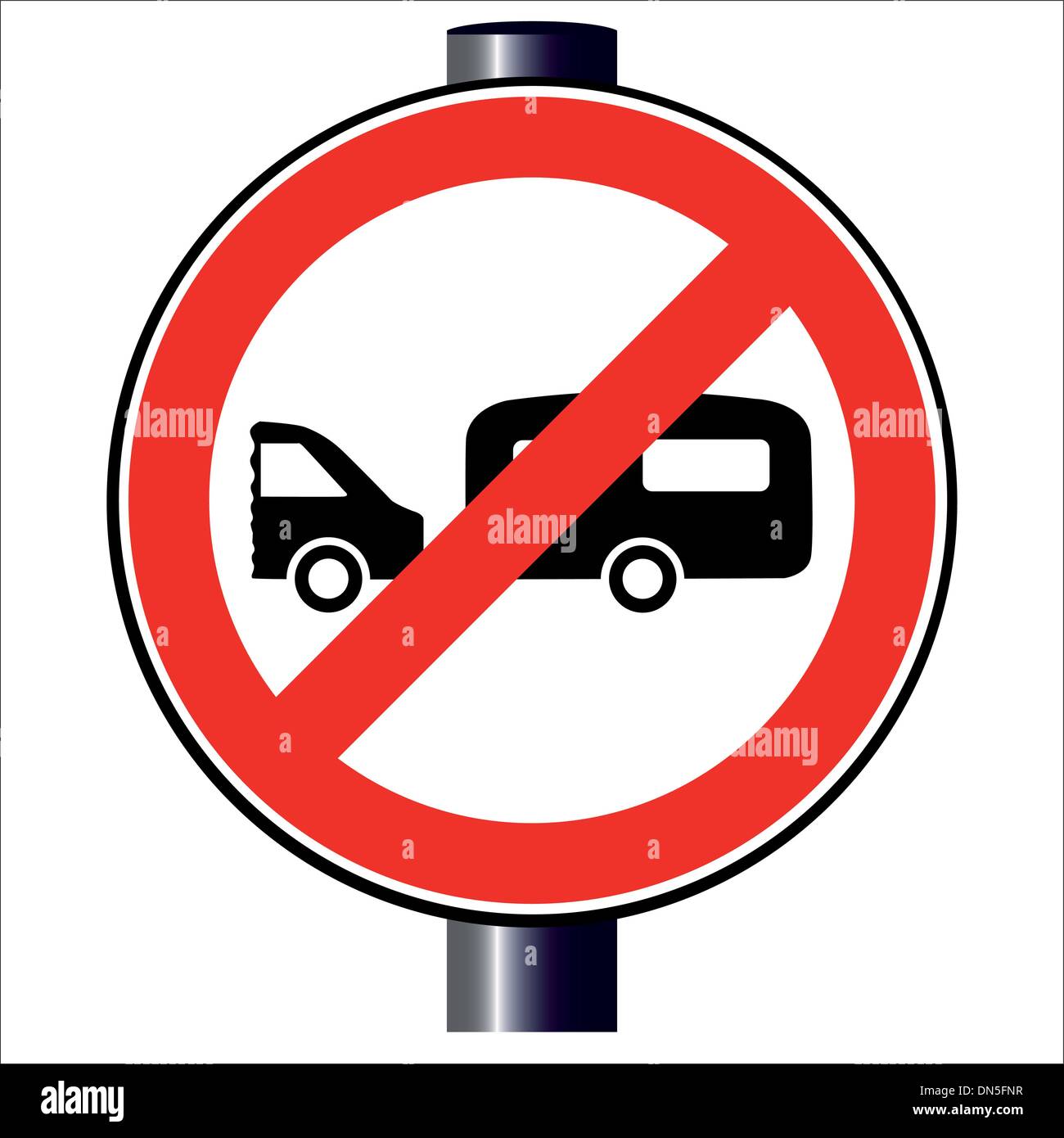 Caravan sign Stock Vector Images - Alamy
