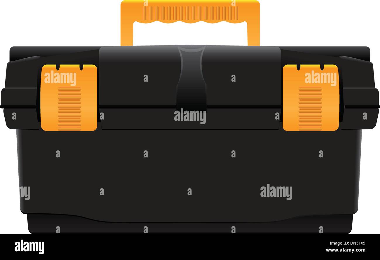 Plastic box, empty Stock Vector Images - Alamy