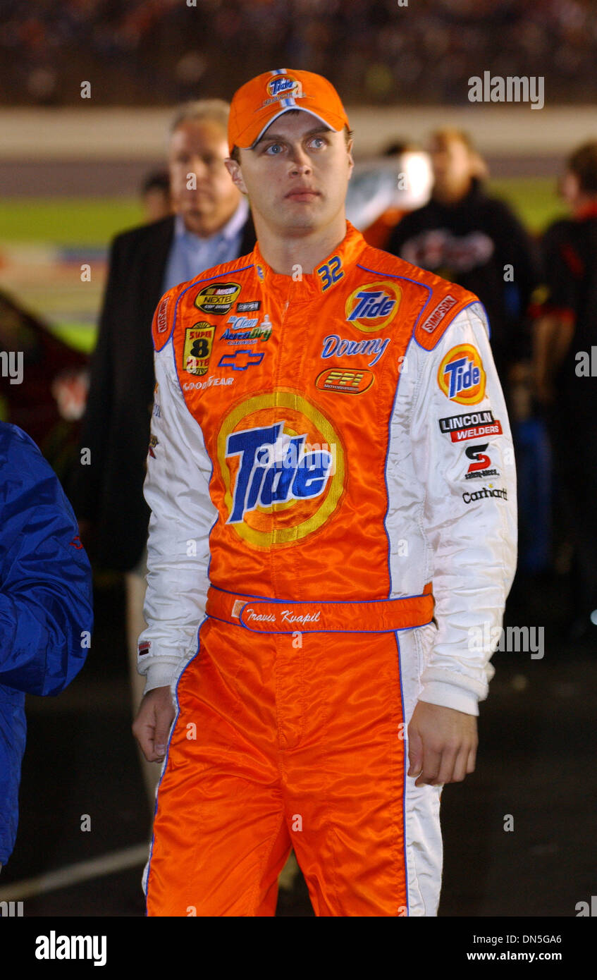 Oct 12, 2006; Concord, NC, USA; Driver TRAVIS KVAPIL during qualifying ...