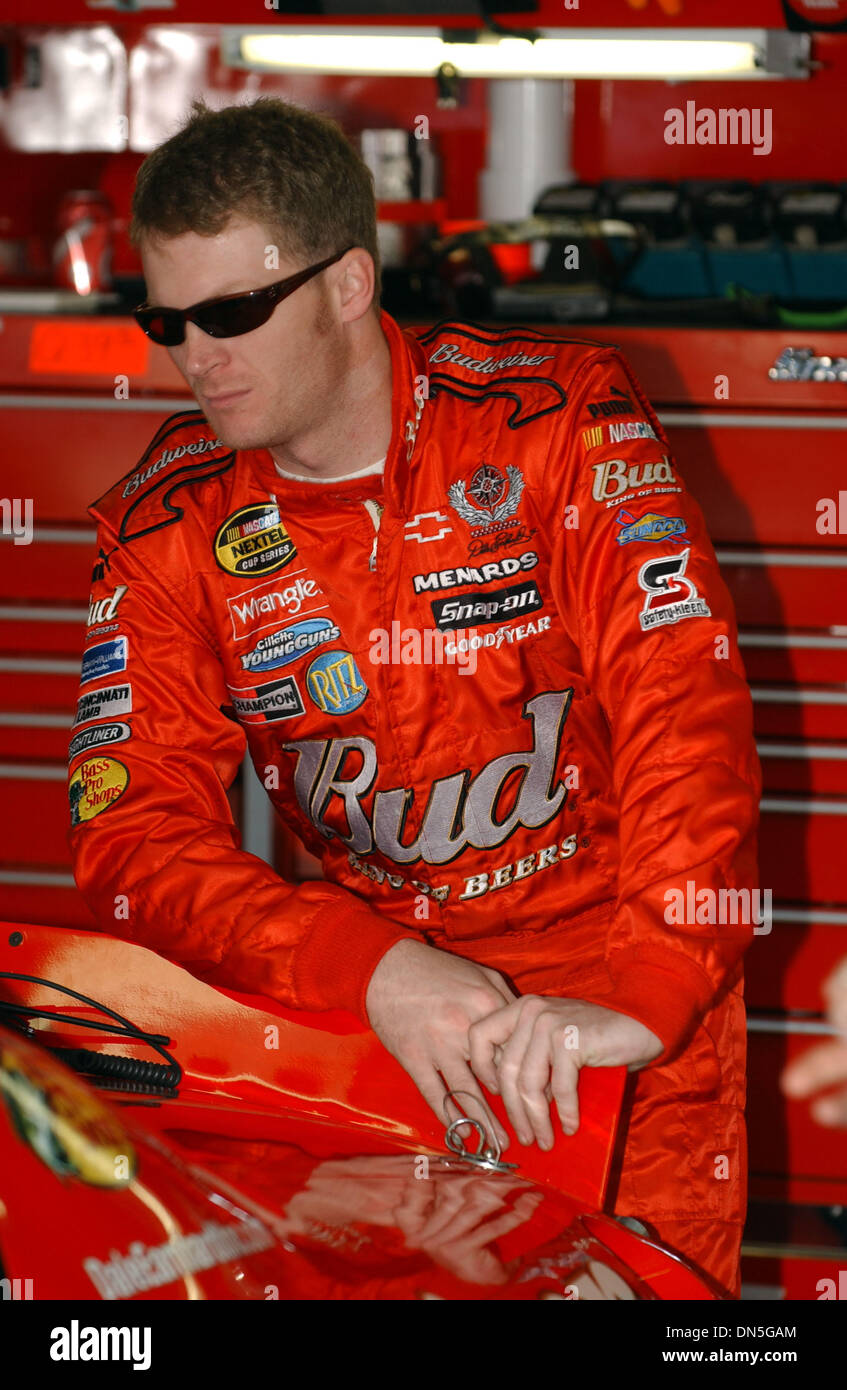 Oct 12, 2006; Concord, NC, USA; Driver DALE EARNHARDT JR. during ...