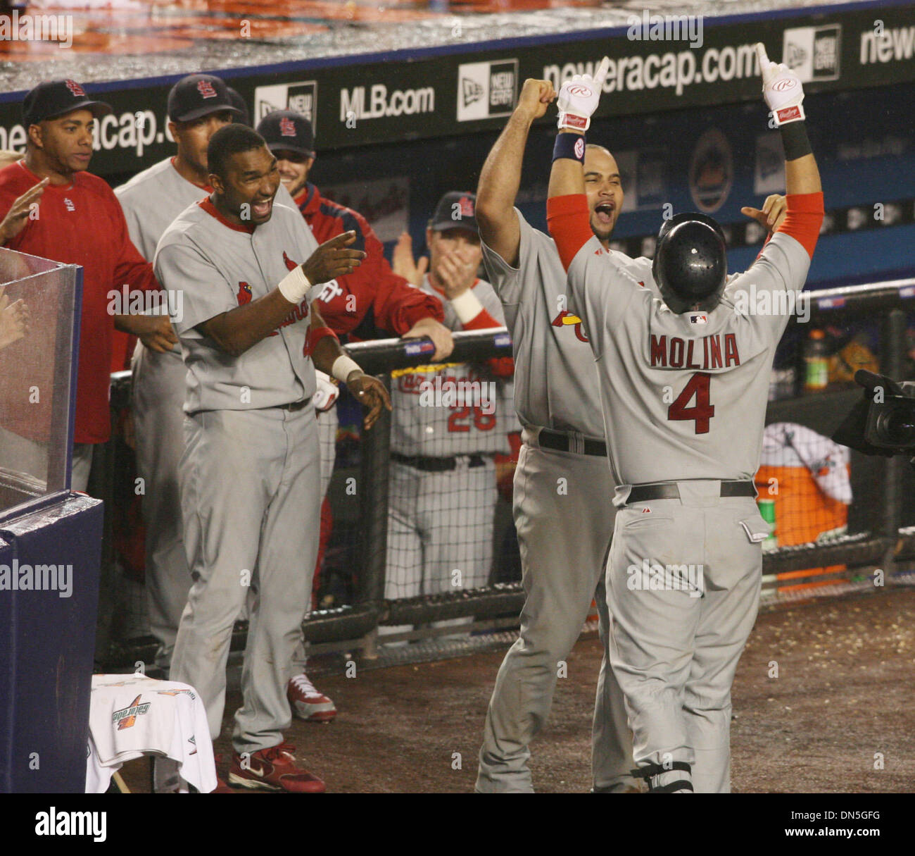 Oct 19, 2006; New York, NY, USA; MLB: Cardinal ALBERT PUJOLS, C ...