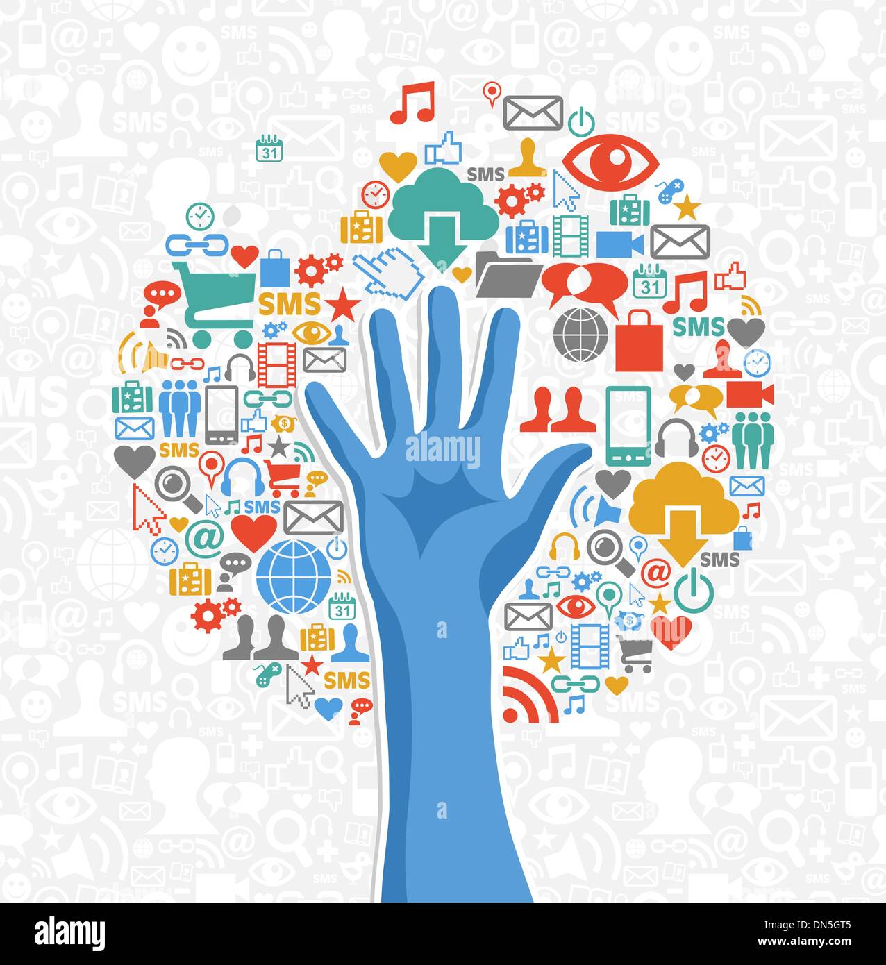 Media diversity Stock Vector Images - Alamy