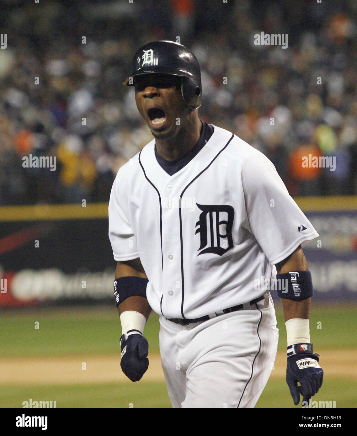 Detroit Tigers Craig Monroe After High Resolution Stock Photography and ...