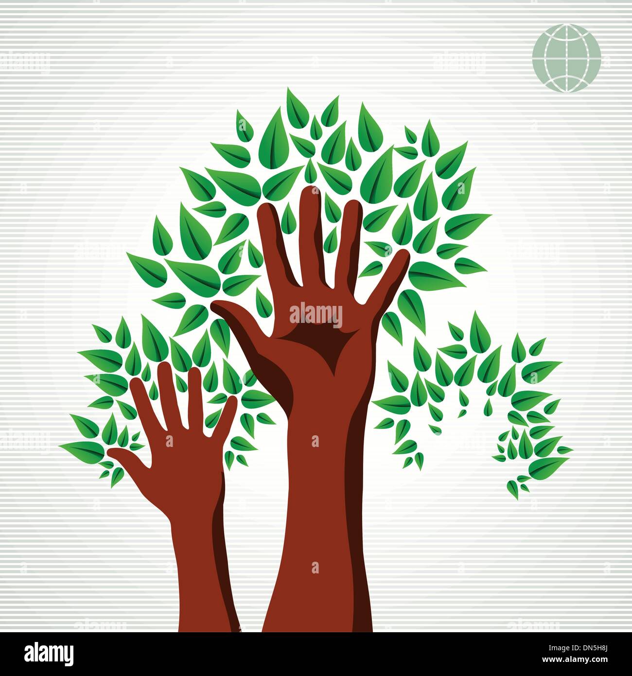 Hand hands energy power Stock Vector Images - Alamy