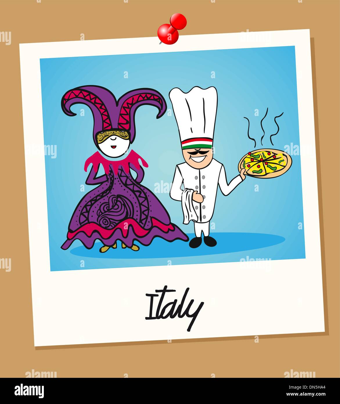 Italian Person Cartoon