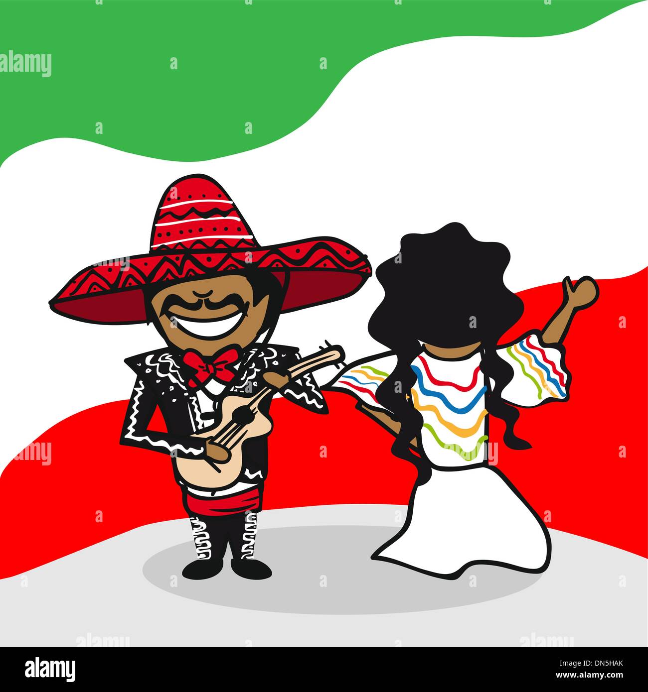 Latin america people Stock Vector Images - Alamy