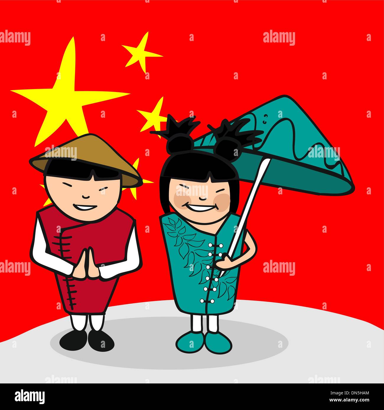 East china Stock Vector Images - Alamy