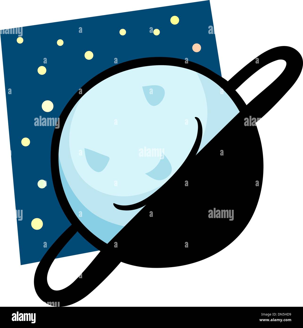 funny uranus planet cartoon illustration Stock Vector Image & Art - Alamy