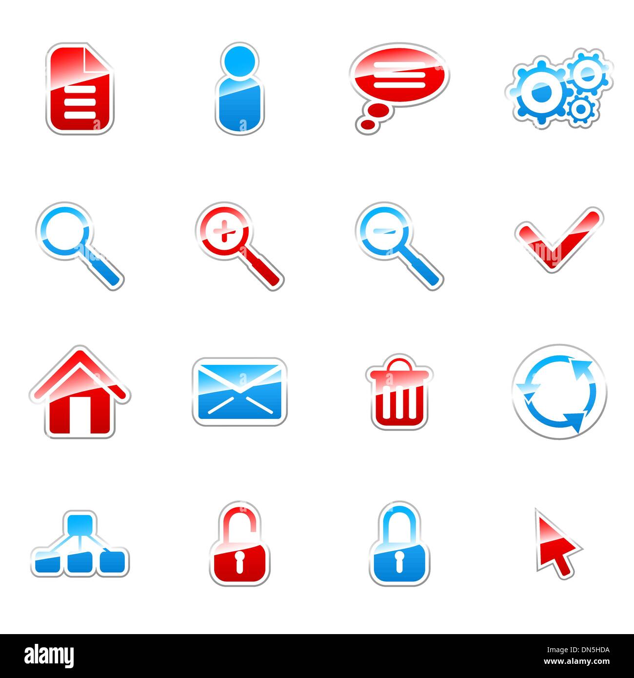 Web label Cut Out Stock Images & Pictures - Alamy