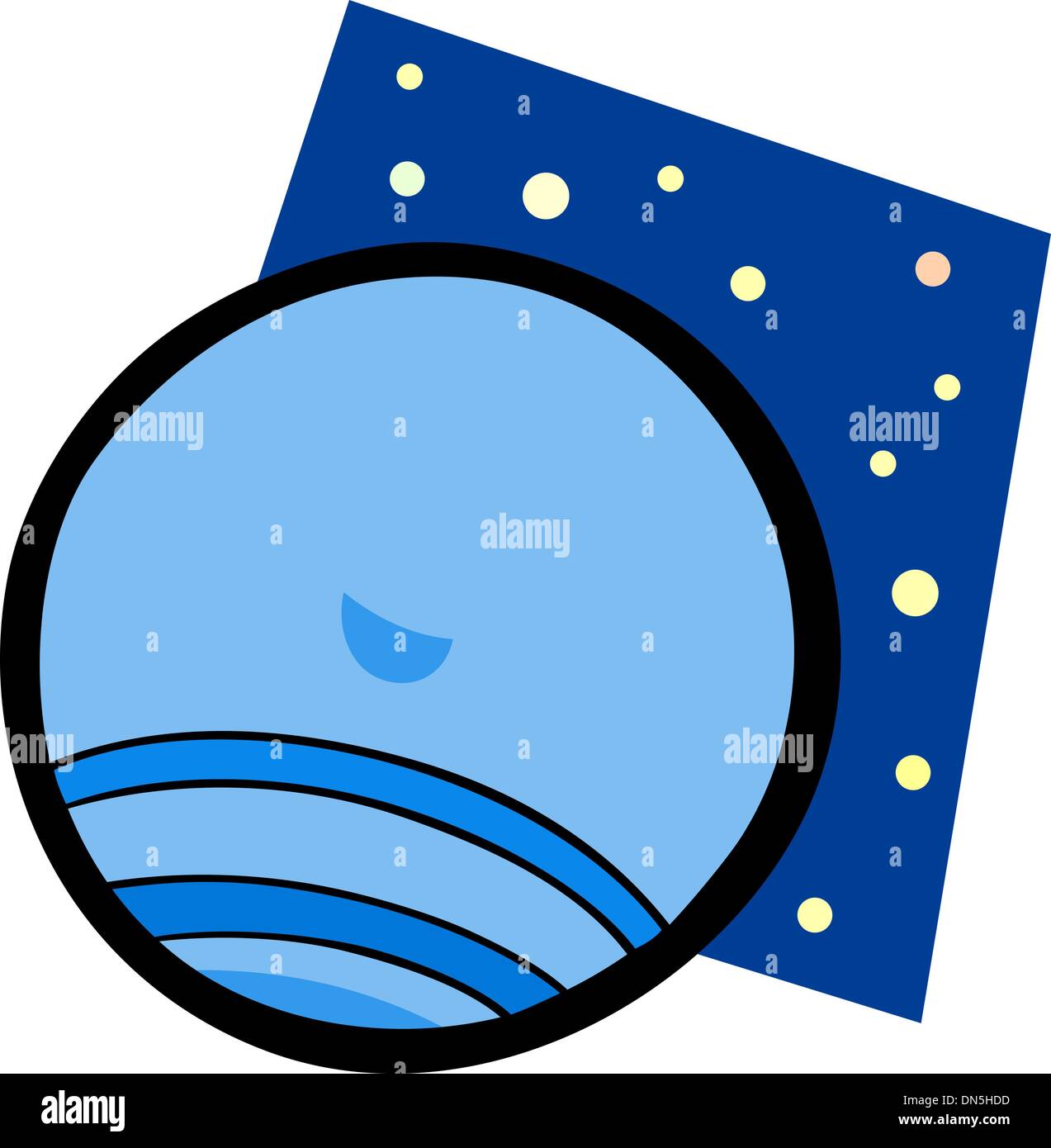 Astrology planet neptune Stock Vector Images - Alamy