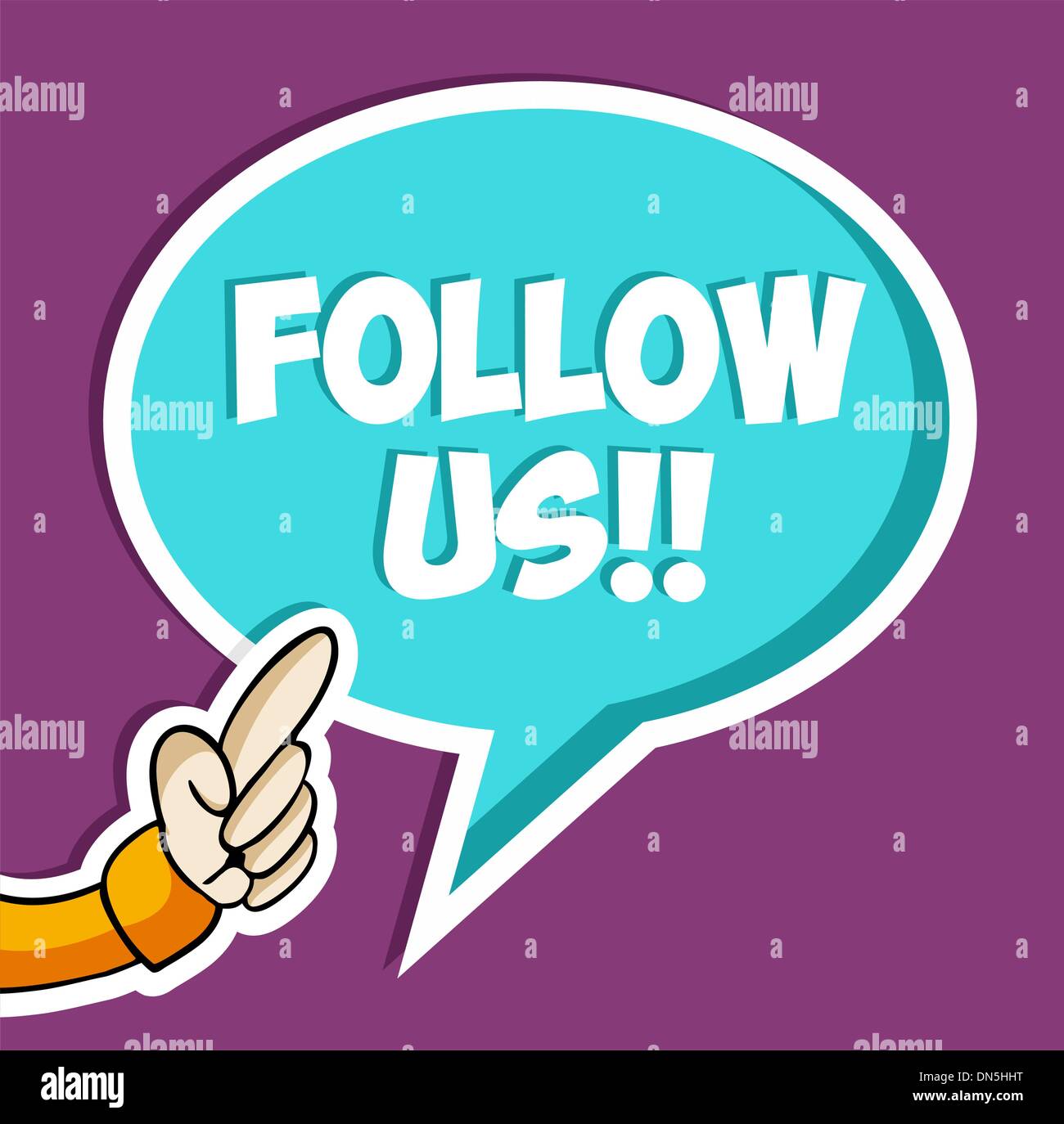 Following progress Stock Vector Images - Alamy