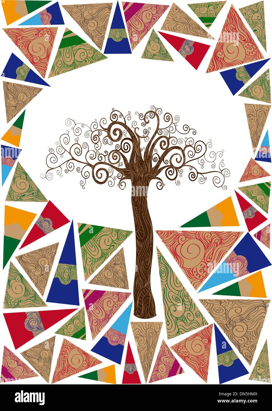 Abstract tree concept Stock Vector Image & Art - Alamy