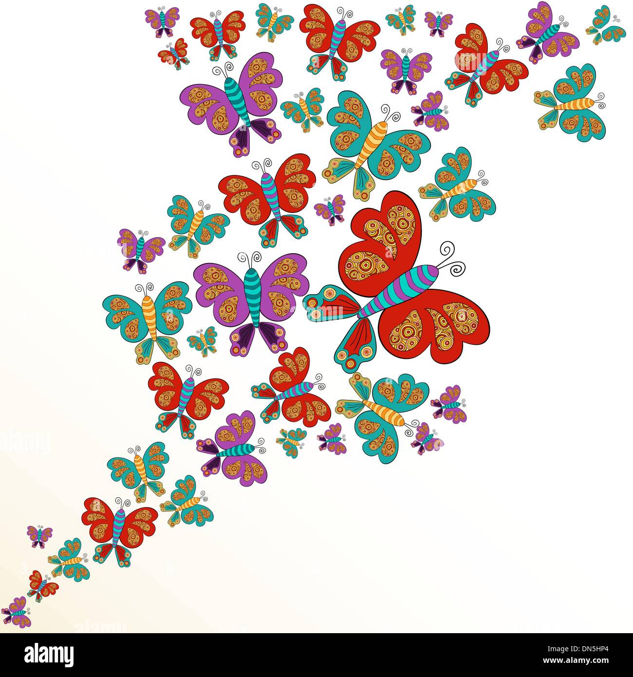 Spring butterfly splash Stock Vector Image & Art - Alamy