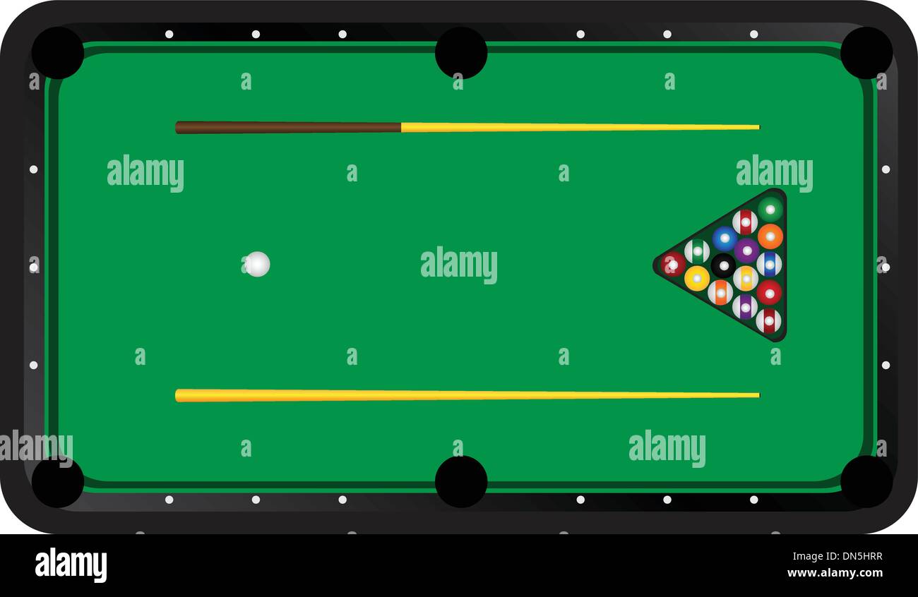 The billiard party Stock Vector Images - Alamy