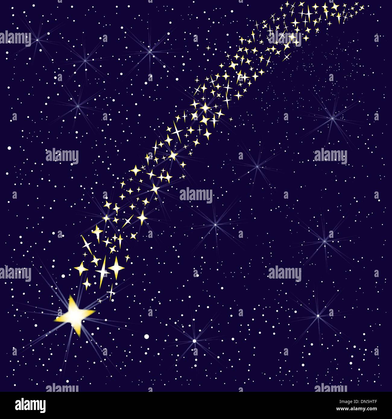 Starfield glow Stock Vector Images - Alamy