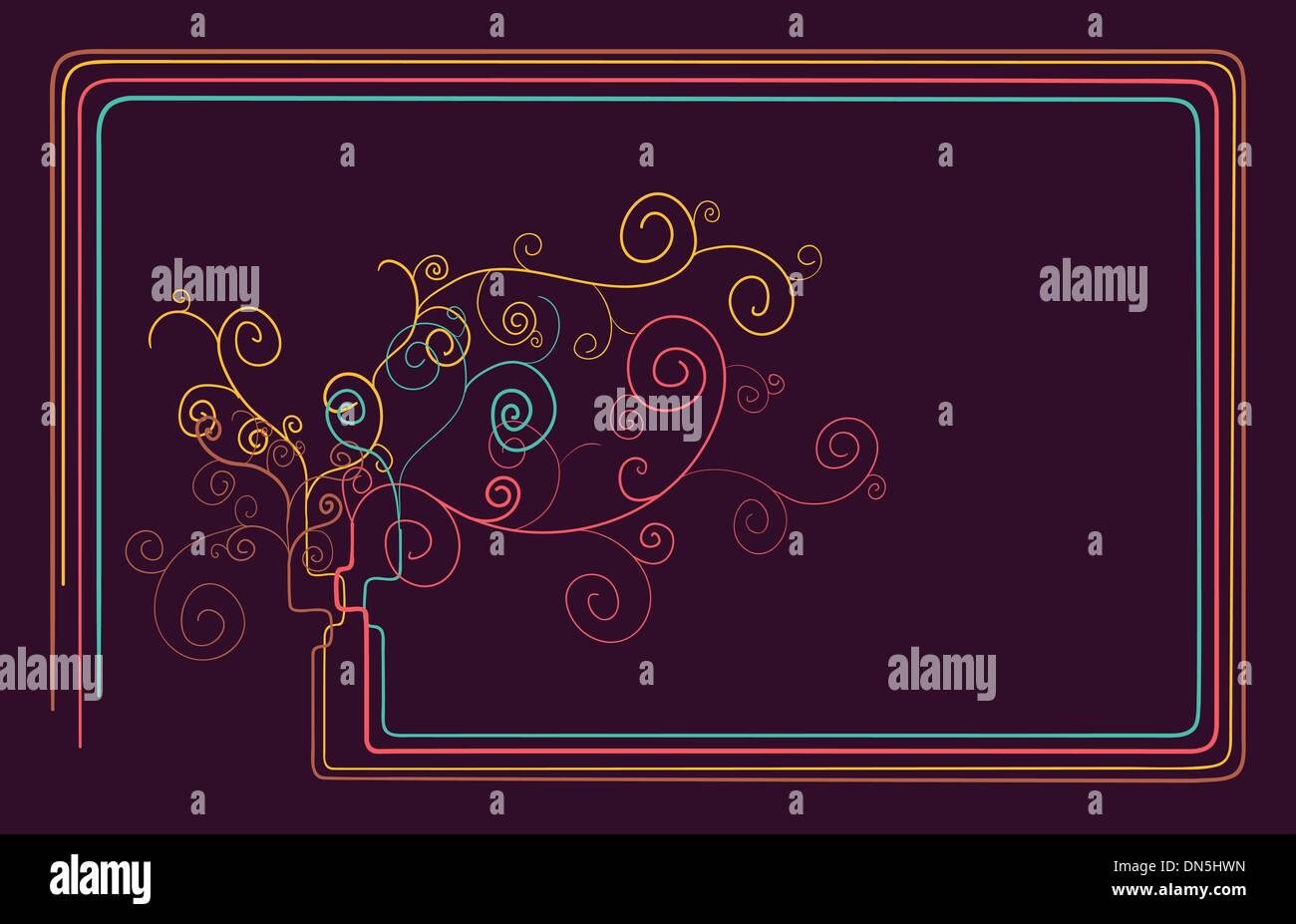 Abstract tree background Stock Vector Image & Art - Alamy