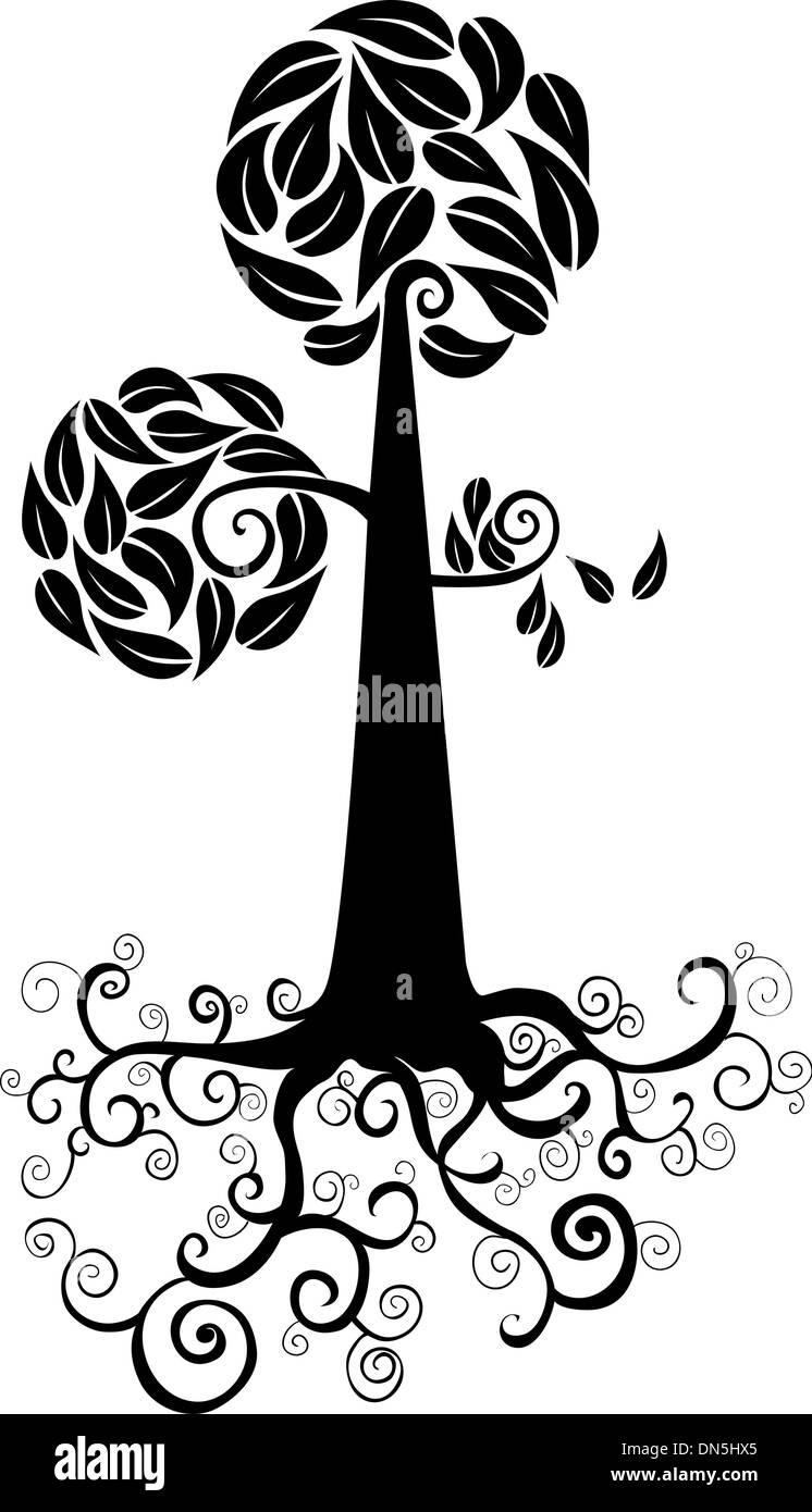 Cute tree icon Stock Vector Image & Art - Alamy